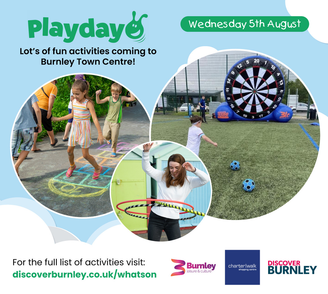 National Playday Event - Discover Burnley Town Centre